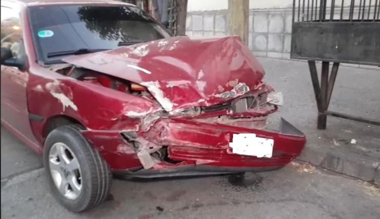 Terrible accidente: manejaba borracho, no frenó y se llevó un vehículo ...