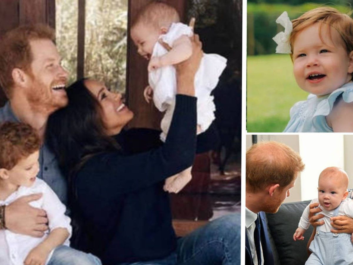 Los momentos más tiernos de Archie, el hijo de Meghan Markle y el Príncipe Harry, ayudando en la ...
