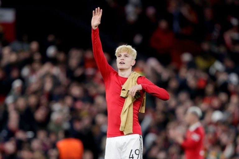 Alejandro Garnacho sorprendió a todos con un emotivo mensaje para su ...