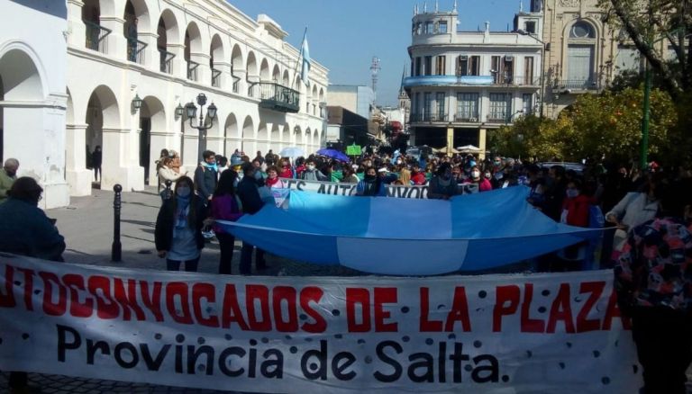 Inició la cuarta semana de paro de Docentes Autoconvocados: zonas y ...